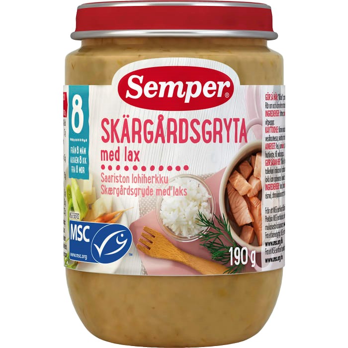 Dětské přesnídávky Semper (Švédsko)